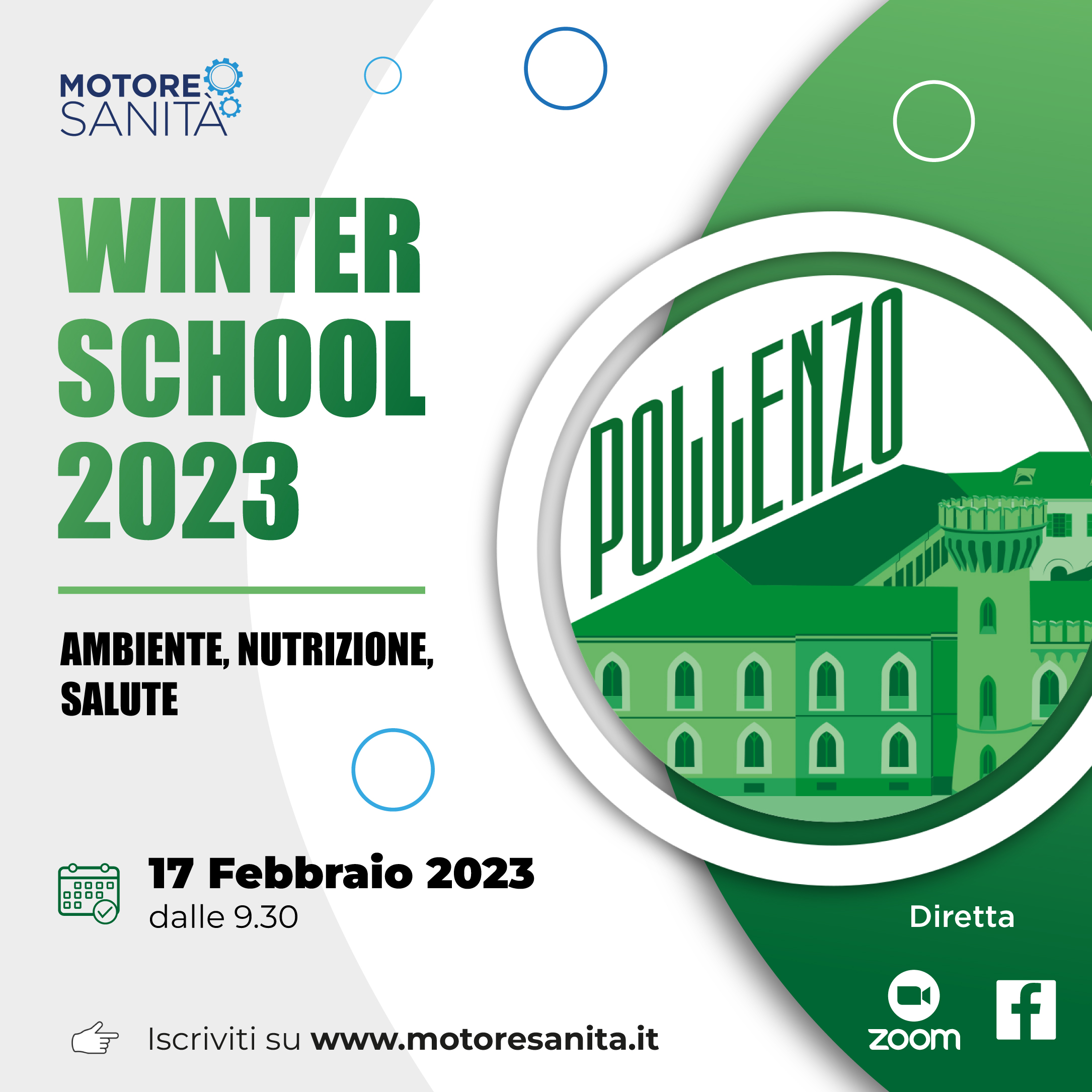 WINTER SCHOOL 2023: AMBIENTE, NUTRIZIONE, SALUTE - Motoresanità.it
